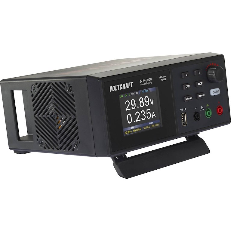Laboratorijsko napajanje VOLTCRAFT DSP-8020 0-80V 0-20A 500W