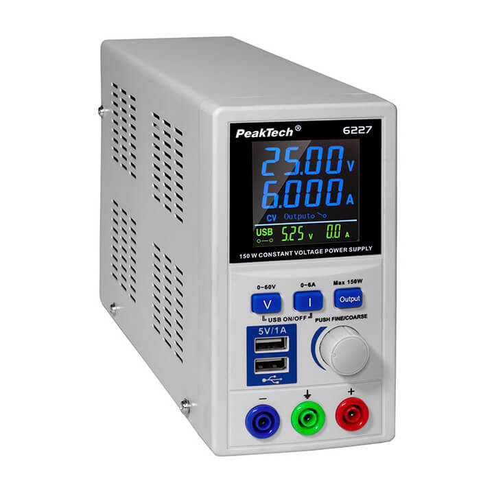 Laboratorijsko napajanje PeakTech 6227 0-60V 0-6A