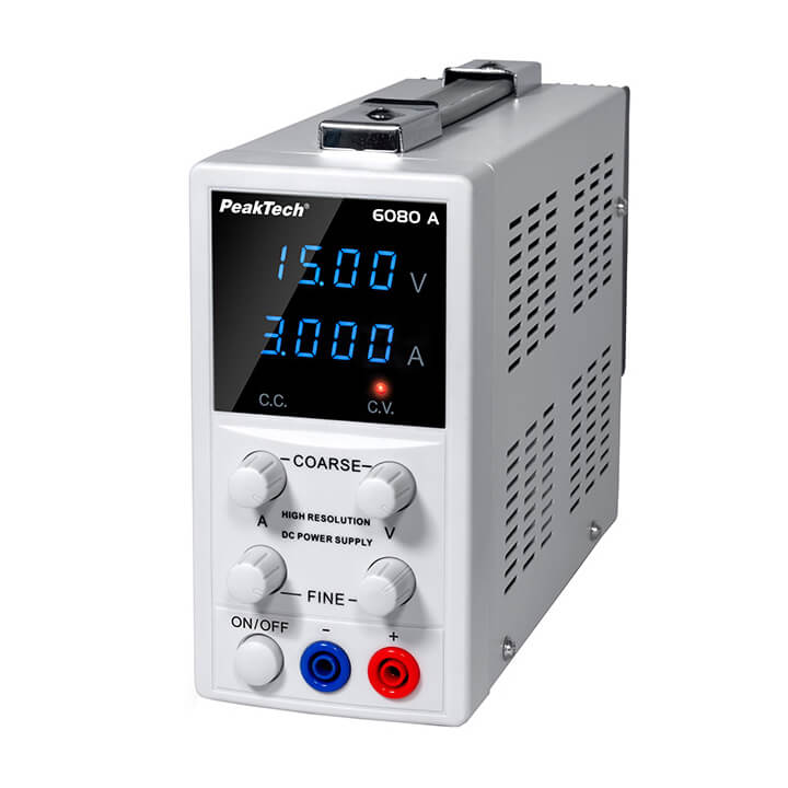 Laboratorijsko napajanje PeakTech 6080A 0-15V 0-3A