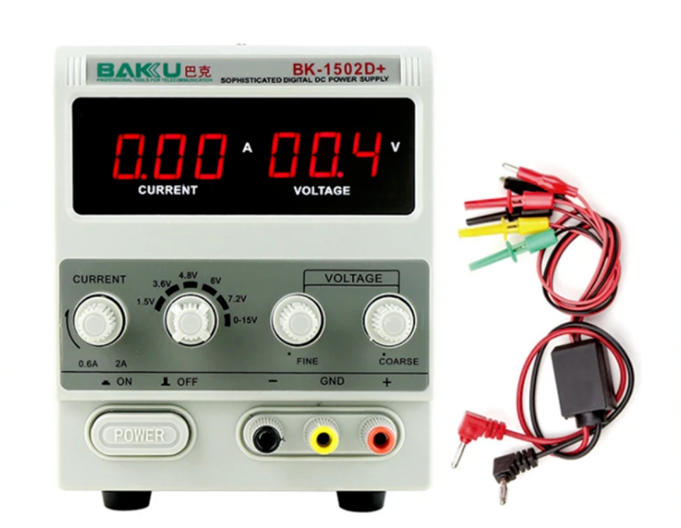 Laboratorijsko napajanje 1502D+ 0-15V 0-2A