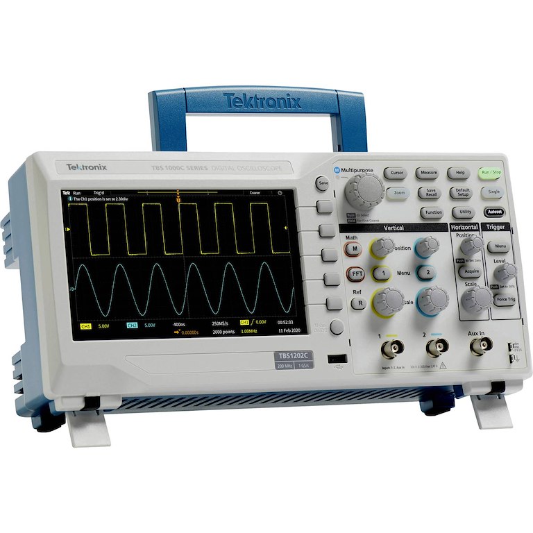 Digitalni osciloskop Tektronix TBS1202C 1x200MHz