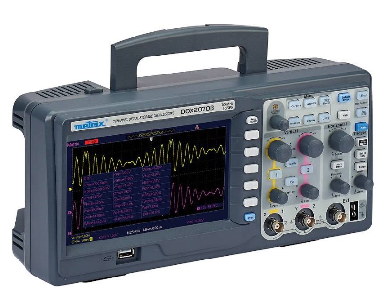Digitalni osciloskop Metrix DOX2070B 2x70MHz