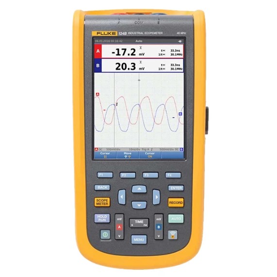 Digitalni ručni osciloskop Fluke 124B 2x40MHz