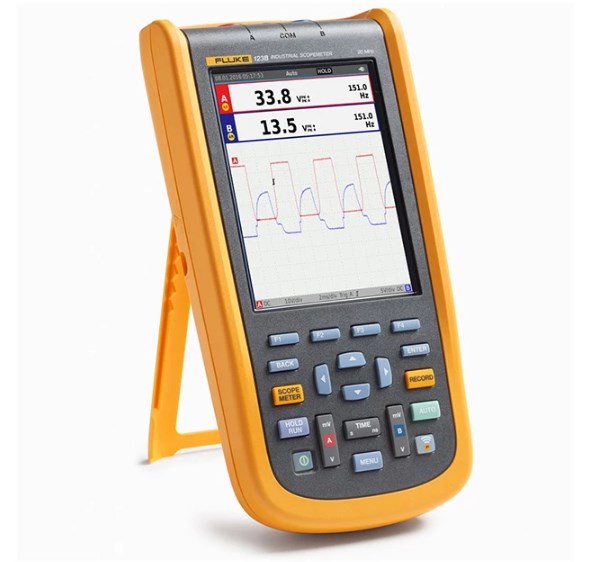 Digitalni ručni osciloskop Fluke 123B 2x20MHz