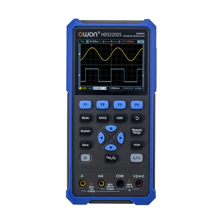 Digitalni ručni osciloskop Owon HDS2202S 2x200MHz