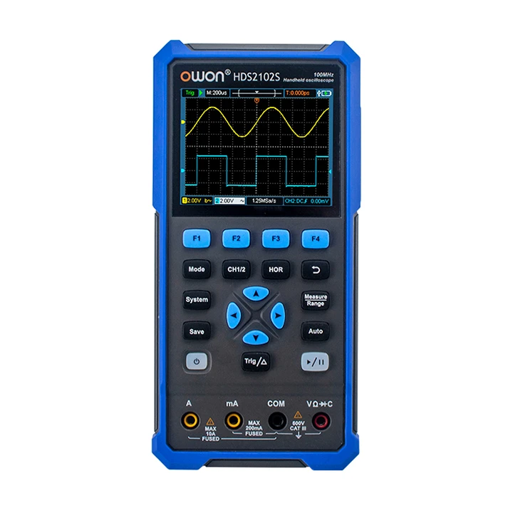 Digitalni ručni osciloskop Owon HDS2102S 2x100MHz
