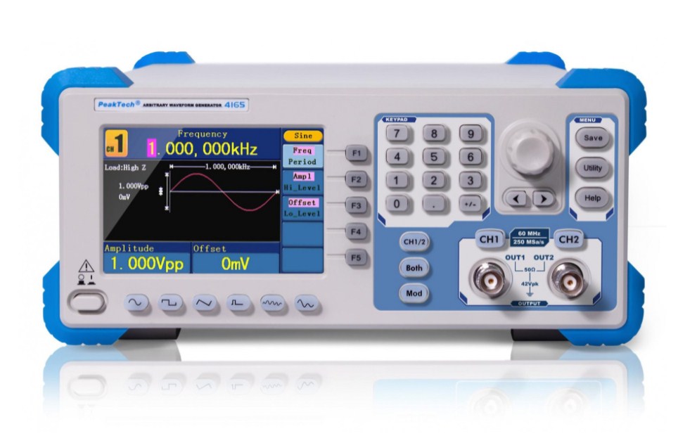 Generator funkcija PeakTech 4165 2x60MHz