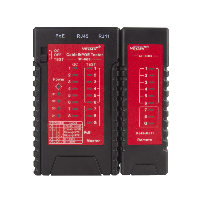 Tester kablova Noyafa NF-468S RJ45 RJ11 RJ12 PoE