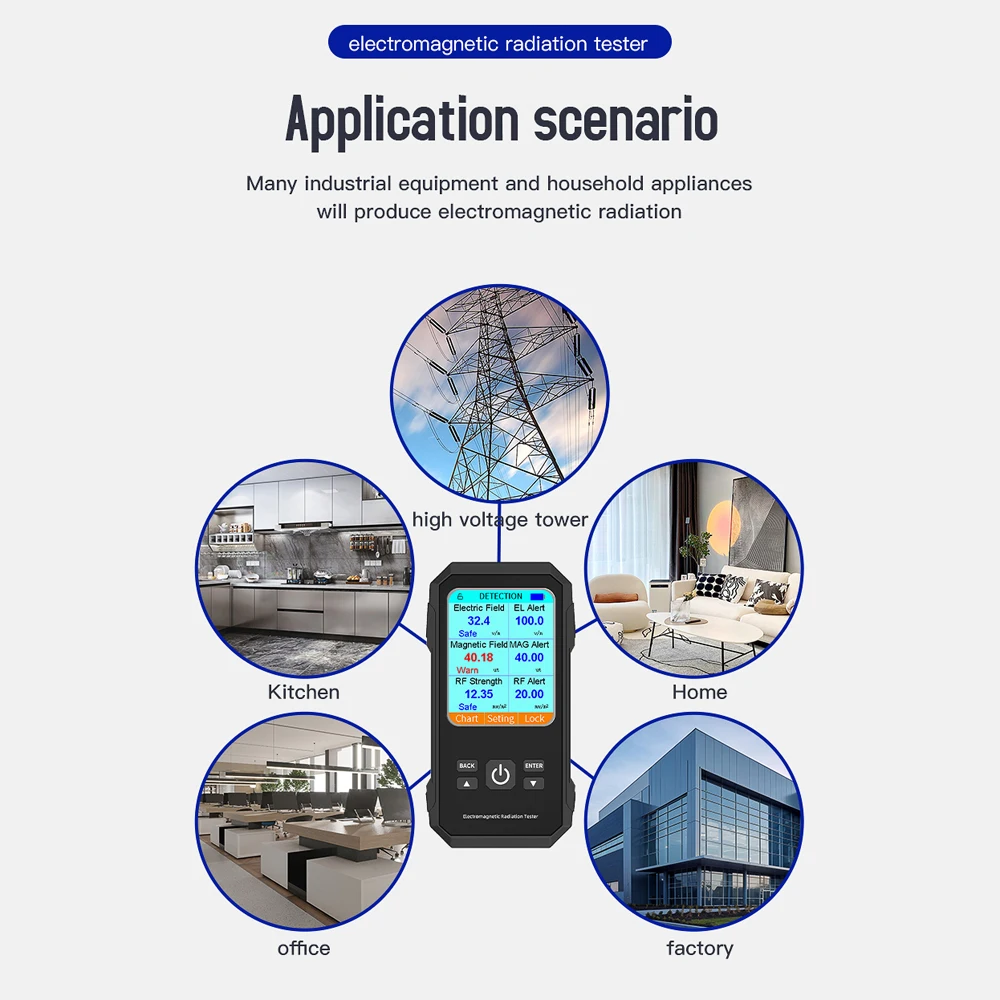 Tester magnetnog polja VT-ER1 EMF HF RF