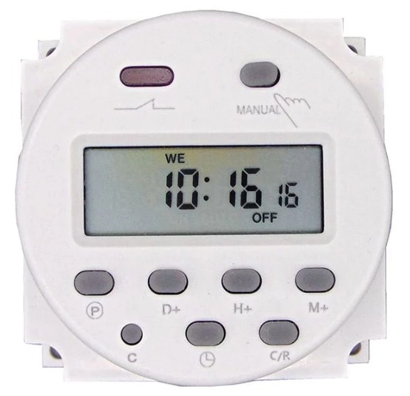 Tajmer digitalni 220V 8A nadgradni