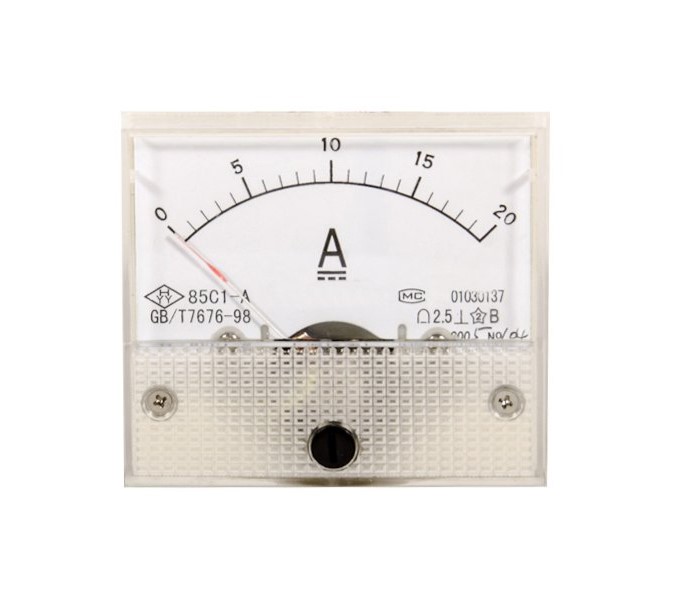 DC ampermetar do 20A (TP-AM-20A) 64×55
