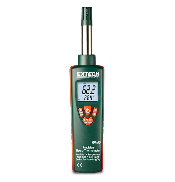 Termohigrometar Extech RH 490