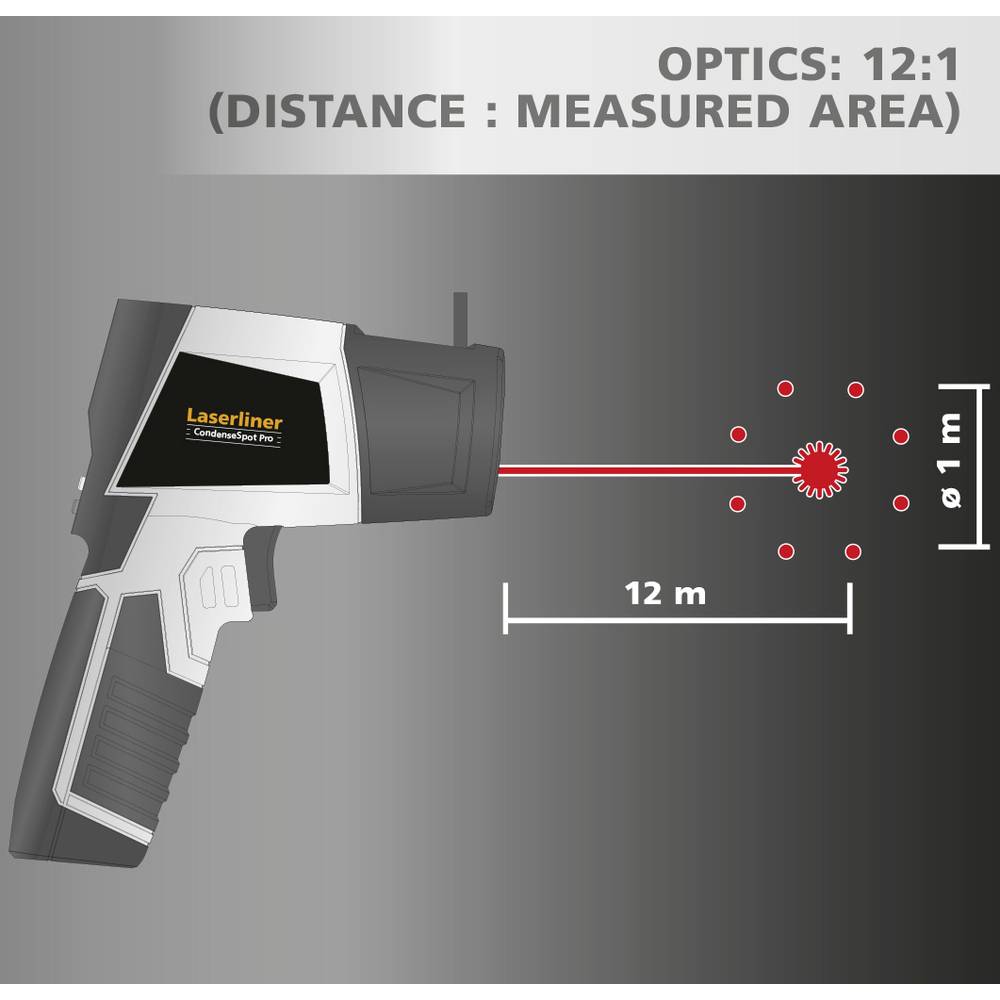Termohigrometar bezkontaktni Laserliner CondenseSpot Pro