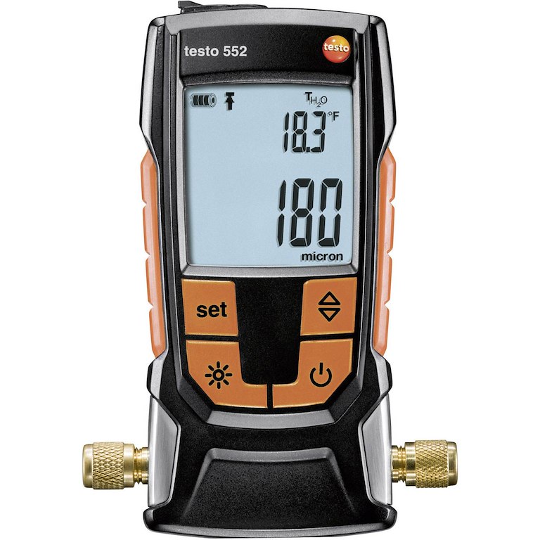 Ispitivač pritiska Testo 552 0 – 26.66 mbar