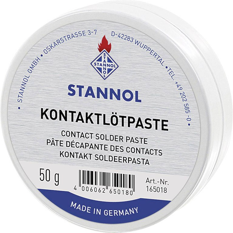Pasta za lemljenje Stannol F-SW 26 50g