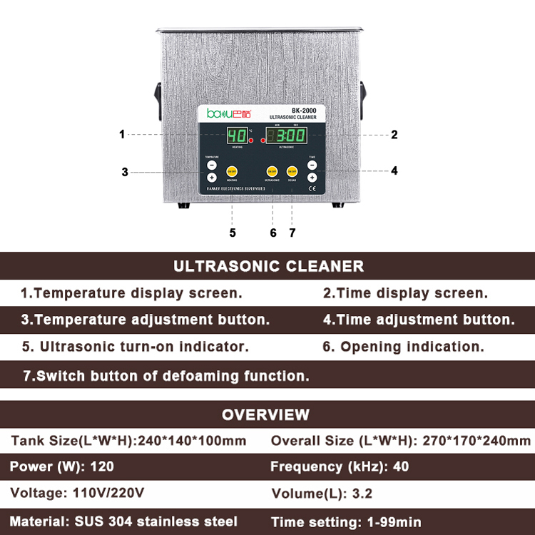 Ultrazvučna kada – kadica BK-2000 3.2L