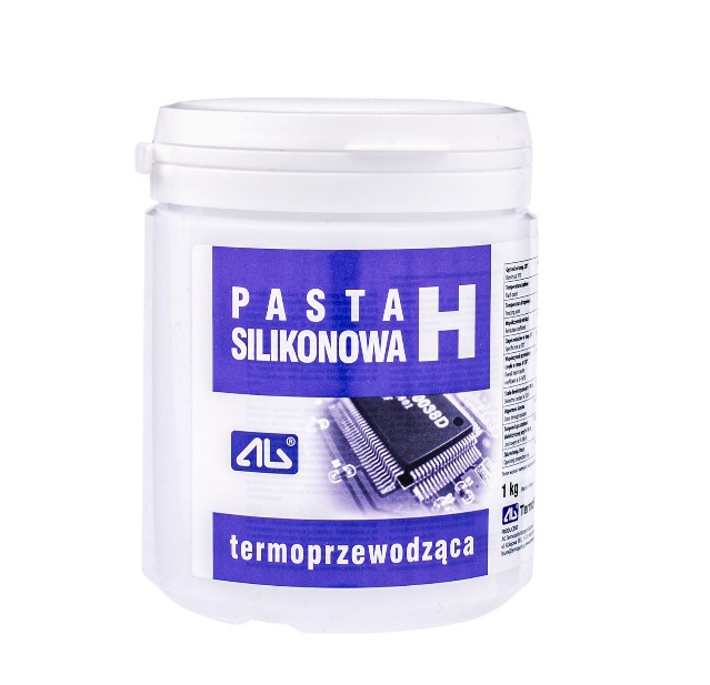 Termo provodljiva pasta za hlađenje poluprovodnika na bazi silikona 1kg AG Termopasty