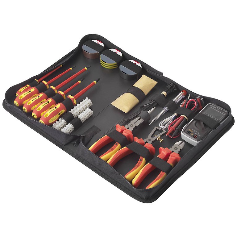 Set alata u torbici TOOLCRAFT TO-7762929 za električare