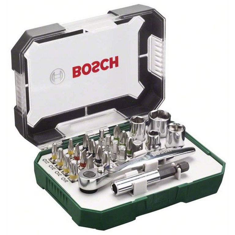 Bosch set nasadnih ključeva i bitova Promoline 2607017322 26 u 1