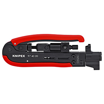Krimp klešta Knipex za Coax konektore F, BNC, RCA