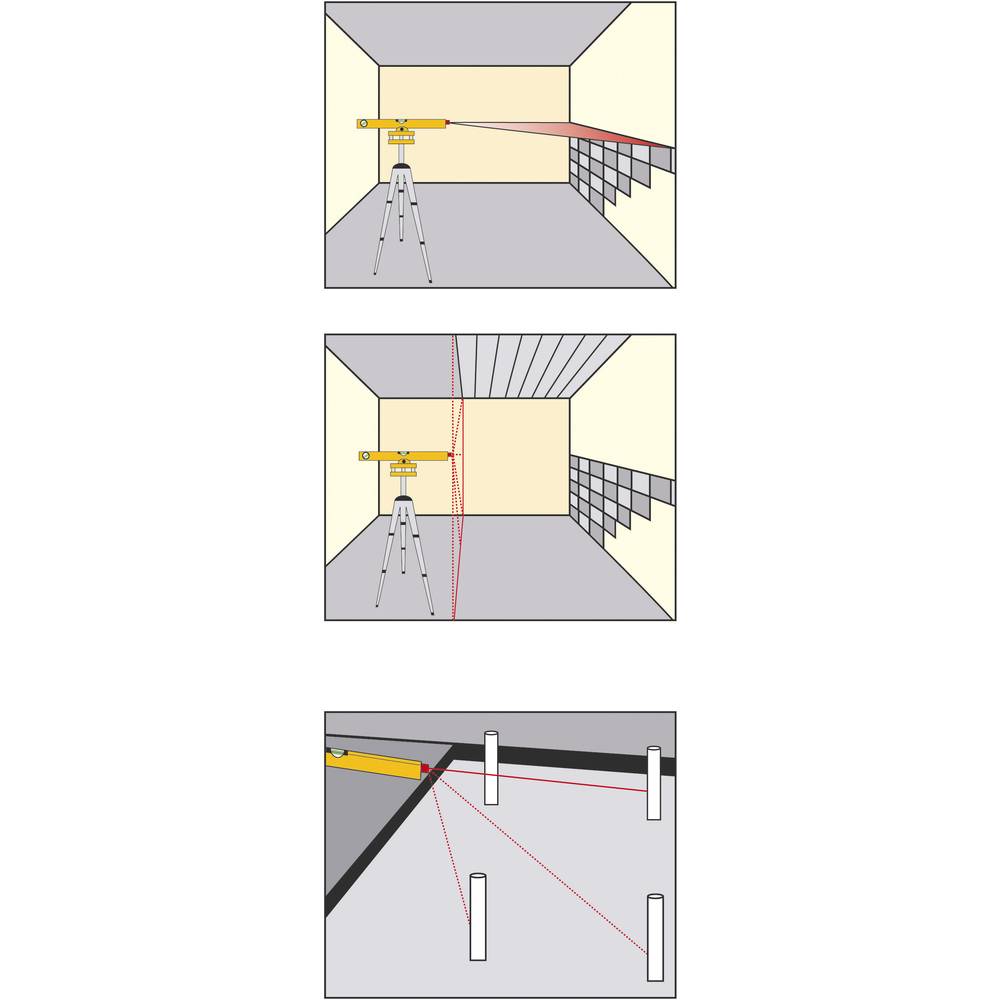 Brüder Mannesmann M81110 laserska libela 400mm