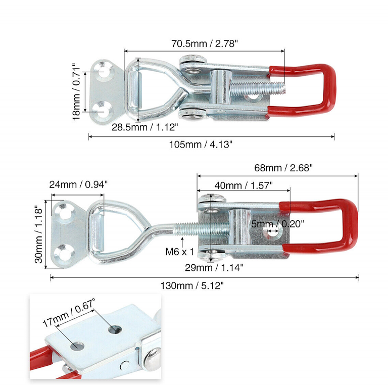 Stezaljka podesiva zglobna stezaljka 180KG