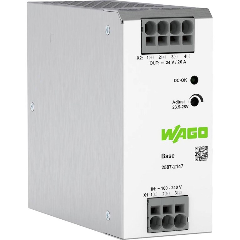 Napajanje – ispravljač WAGO 2587-2147 PSU DIN 24V DC 20A 480W