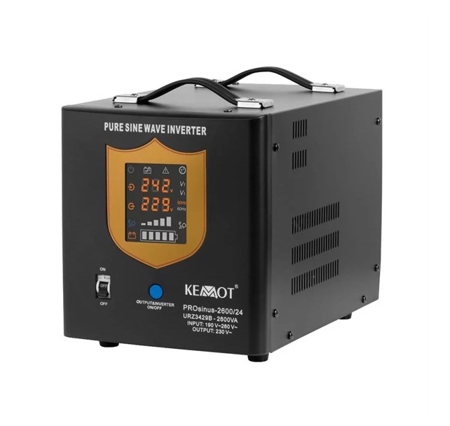 Rezervno napajanje KEMOT PRO sinus 2600/24 1800W 24V