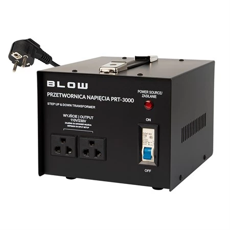 Autotransformator BLOW 3000W 230V AC – 110V AC