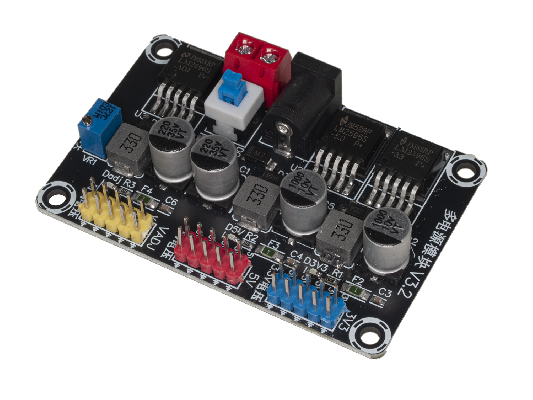 2A LM2596 DC/DC konverter step down IN 7-25V na OUT 3.3-5V