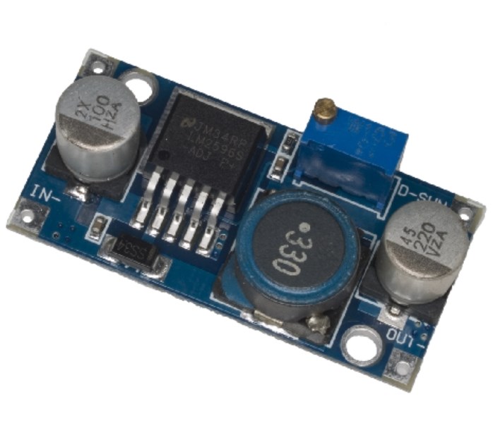 DC/DC konvertor step down LM2596S 3A 150kHz IN 3.2-40V OUT 1.25-35V