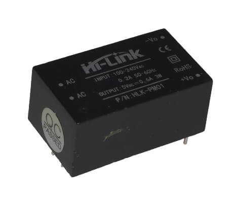AC/DC HLK-5M12 konverter modul Ulaz 90-240VAC Izlaz 12V/450mA step down 5W