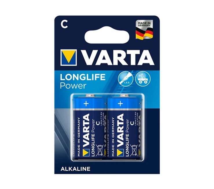 Baterija Varta alkalna C LR14 1.5V blister 2 u 1
