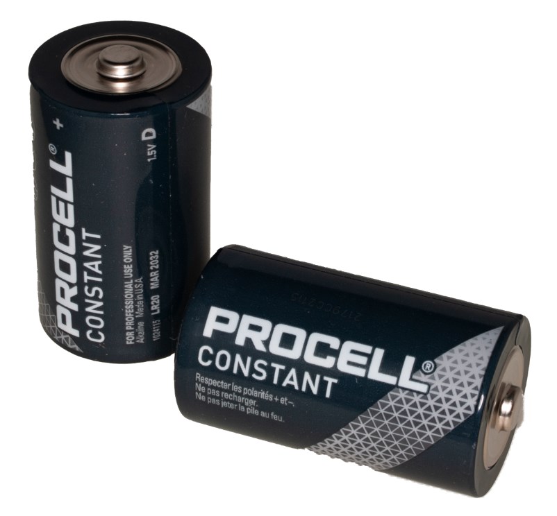 Baterija alkalna D LR20 1.5V PROCELL 19.669mAh