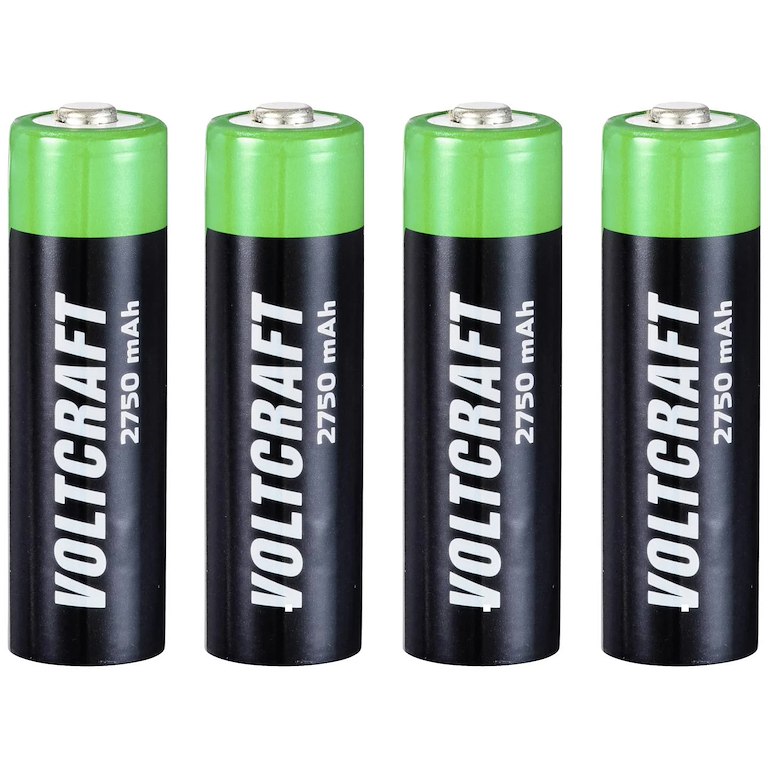 Baterije VOLTCRAFT HR06 set 4 u 1 NiMH 2750mAh 1.2V