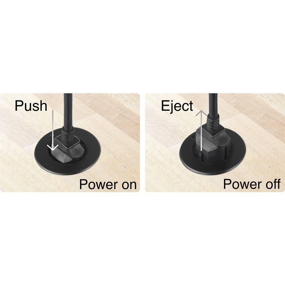 Produžni kabl utičnica ugradna šuko i Type C 16A 1.5m