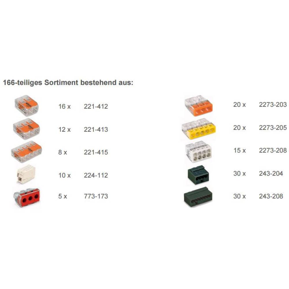 Set WAGO 887-950 spojnica 166 u 1