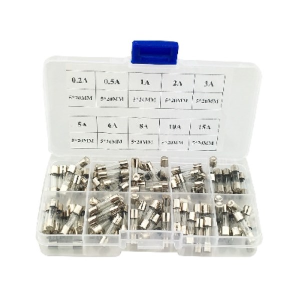 Set osigurači brzi 5x20mm 100 u 1