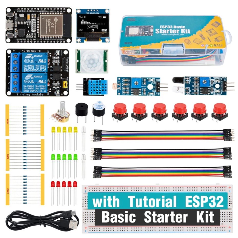 ESP32 Starter Kit komplet za početnike