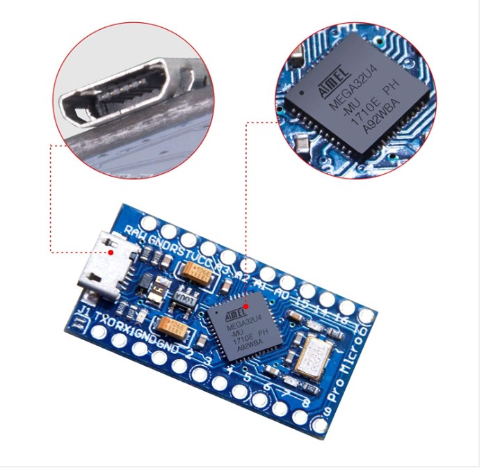 Arduino Pro micro Atmega32U4