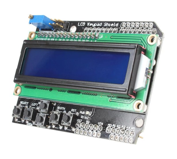 Arduino LCD 2×16 BL sa tasterima LCD1602