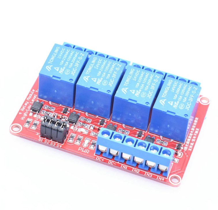Arduino četvorokanalni modul sa relejom 24V/10A
