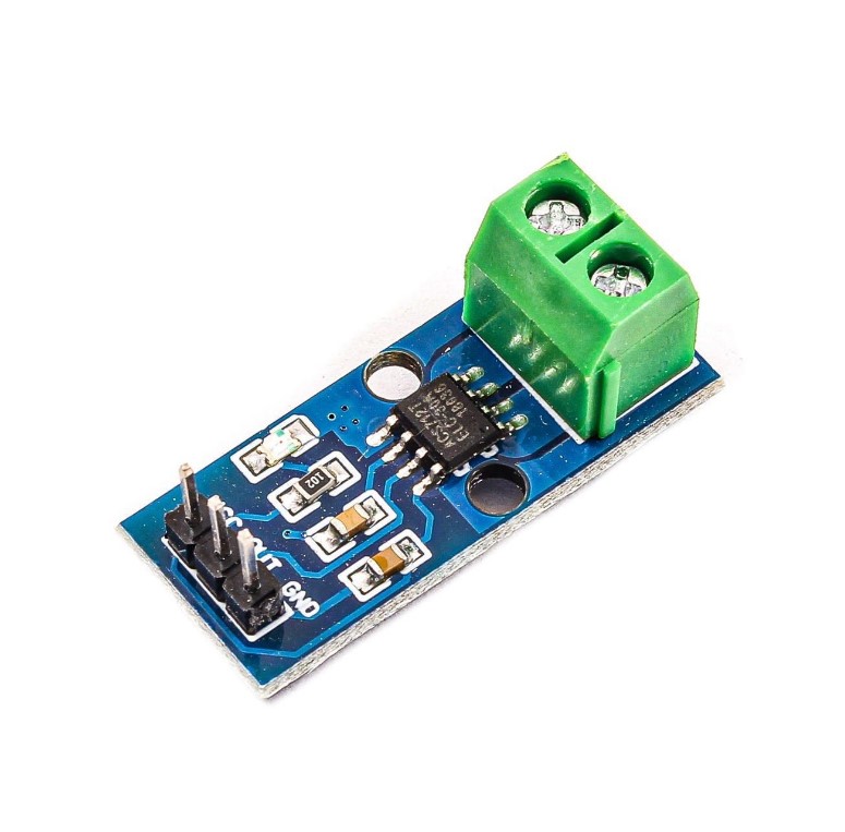 Arduino Hall modul senzor struje ACS712 30A