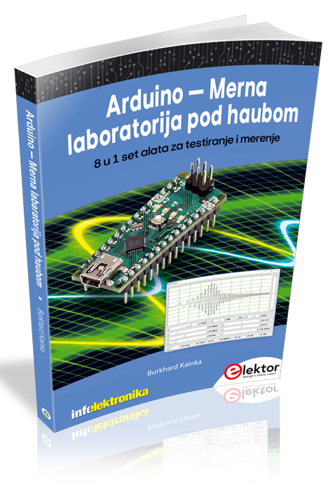 Knjiga Arduino Merna laboratorija pod haubom