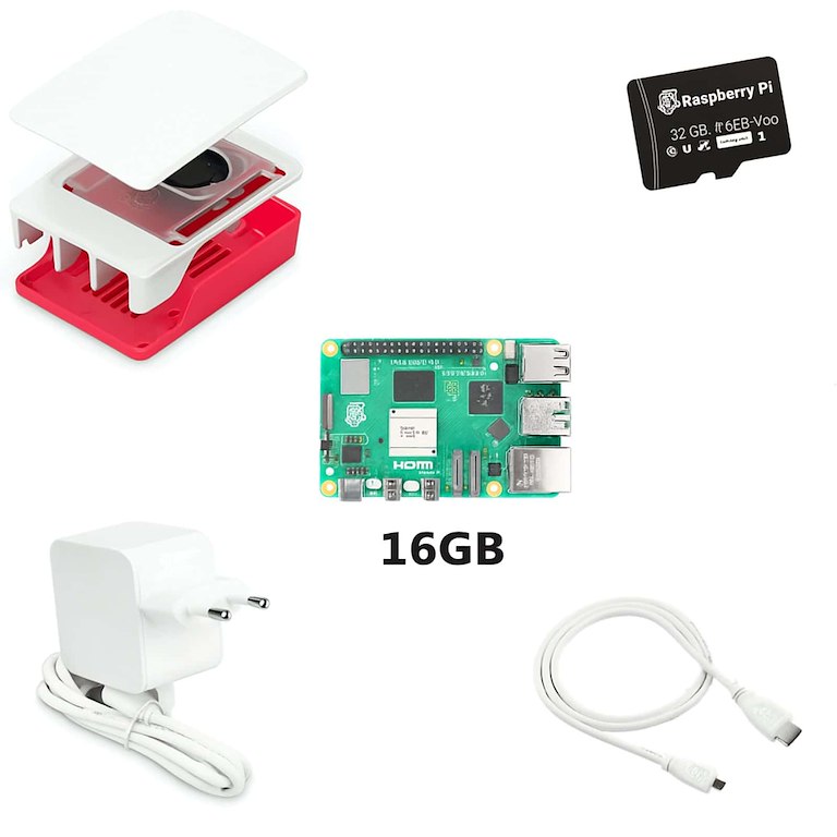 Raspberry PI 5 model B 16GB RAM set