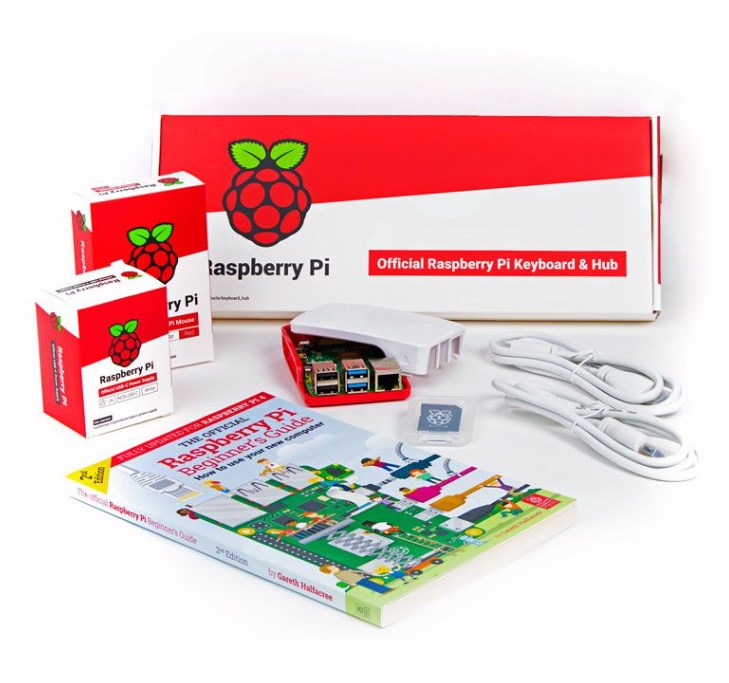 Raspberry Pi 4 Model B 2GB Starter Kit Set komplet