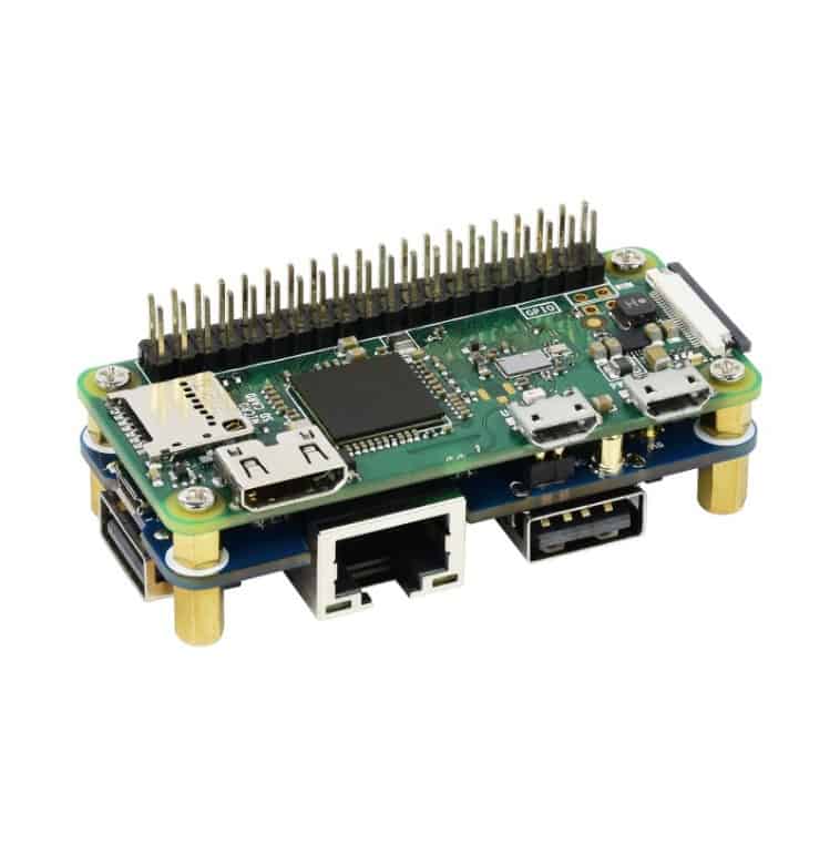 Raspberry Pi Zero Ethernet / USB HUB HAT
