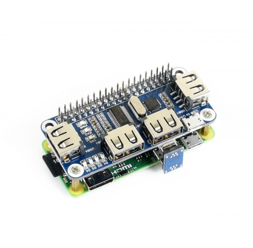 Raspberry Pi Zero 4 port USB HUB HAT