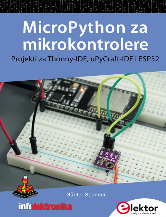 Knjiga Micro Python za mikrokontrolere