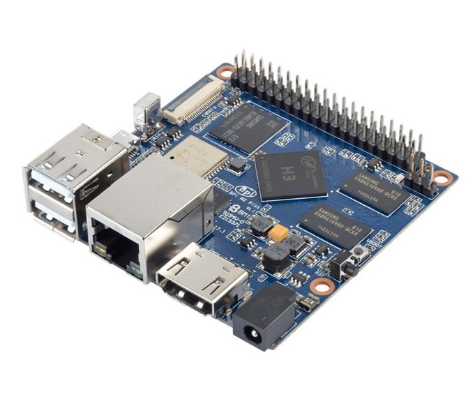Banana PI BPI-M2+ quad core single board 1GB RAM, 8GB eMMC